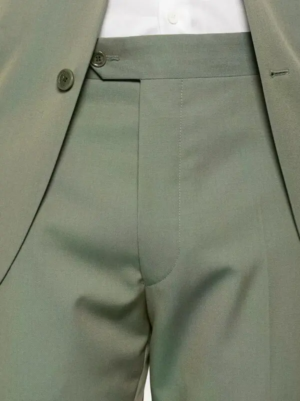 FURSAC Single-breasted Notched-lapel Suit - Green