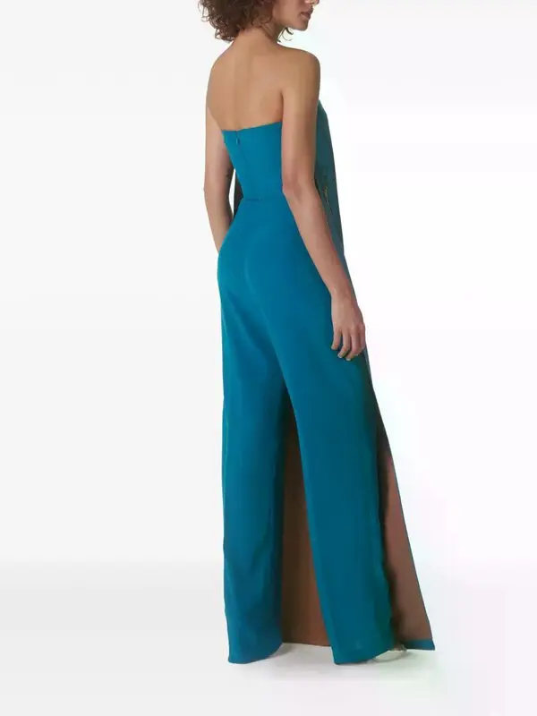 RAMI AL ALI Embellished-cape Jumpsuit