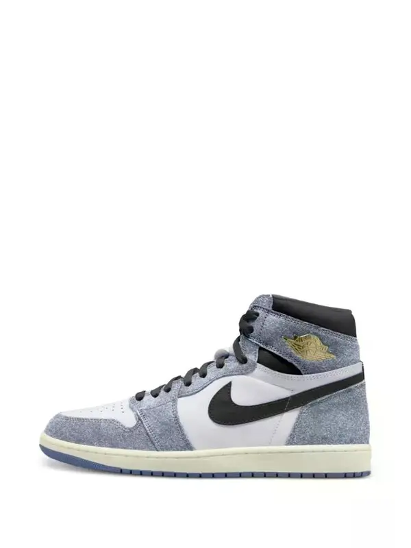 JORDAN Air 1 High-top Sneakers - Grey