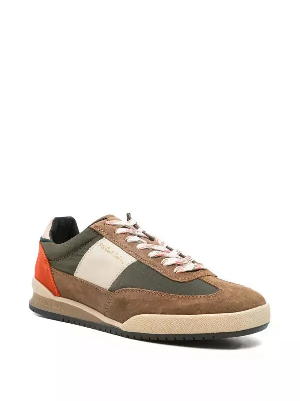 Paul Smith Dover Panelled Sneakers - Brown