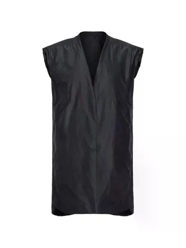 Rick Owens Sleeveless V-neck Jacket