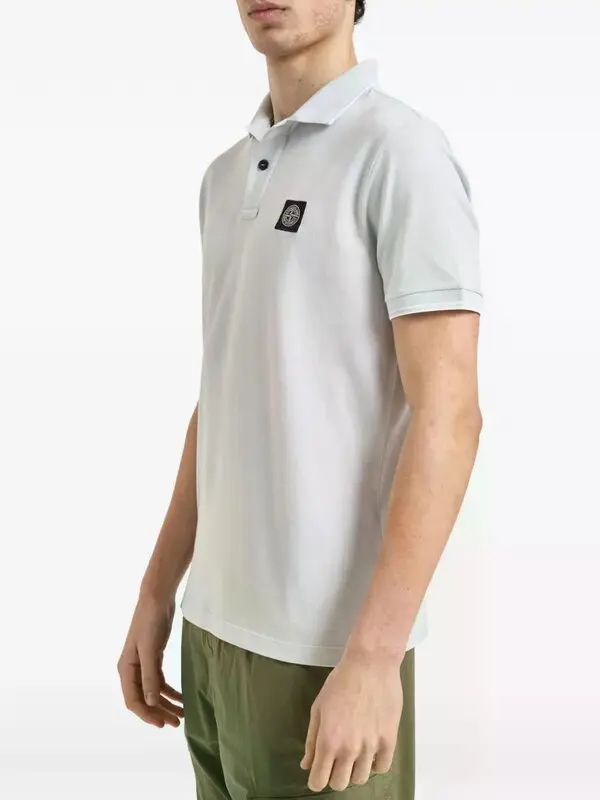 Stone Island Logo-patch Polo Shirt