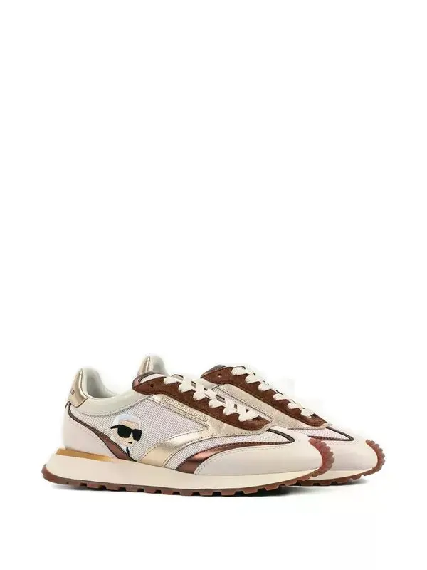 Karl Lagerfeld Peep Lace Sneakers