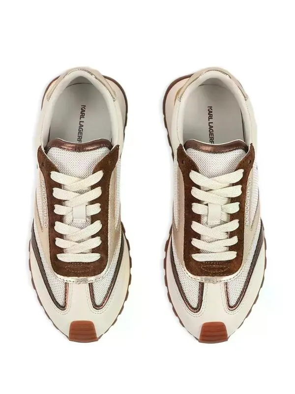 Karl Lagerfeld Peep Lace Sneakers