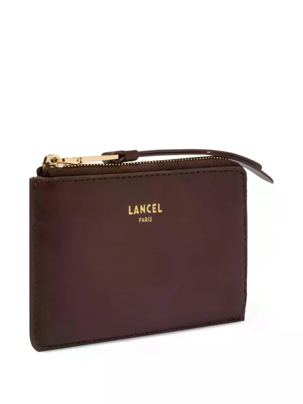 LANCEL Origami Zip Wallet - Brown