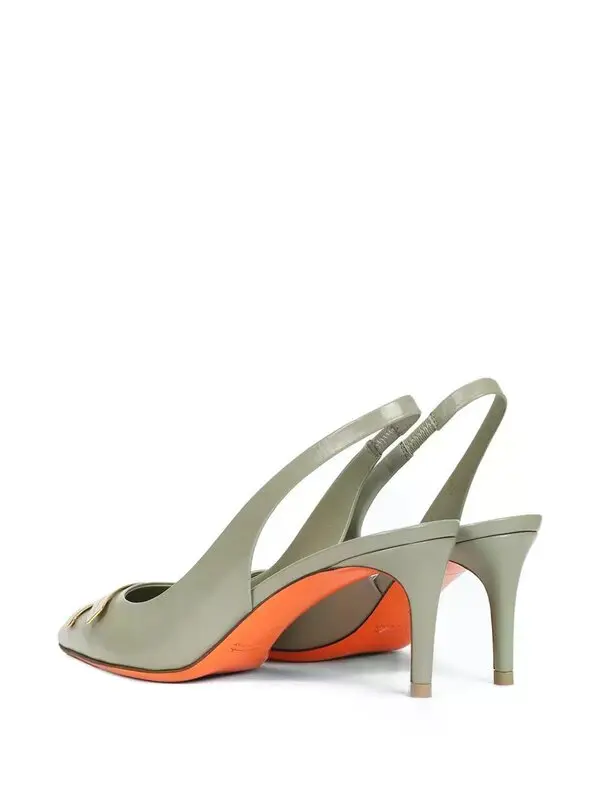 Santoni Detail Slingback Pumps