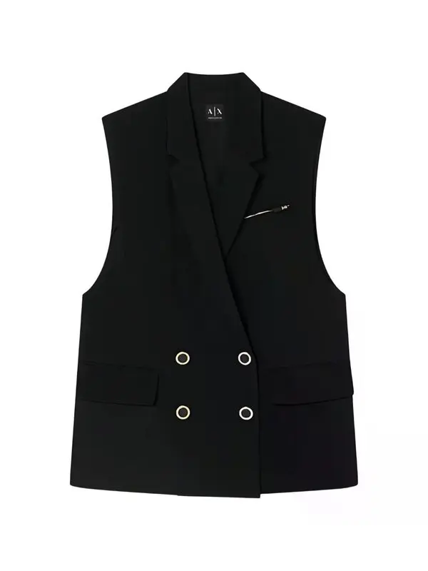 Armani Exchange Double-breasted Waistcoat