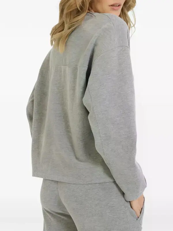 JUVIA Boxy Fleece Pullover