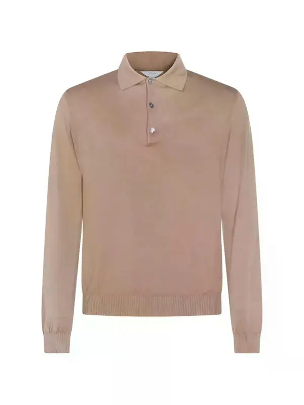 Malo Long-sleeve Polo Shirt