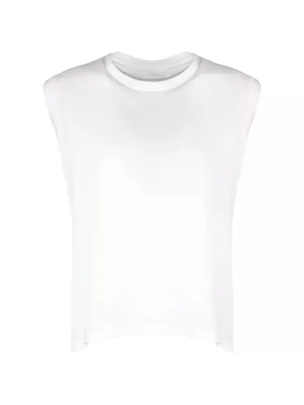 DONDUP Open-back Crew-neck T-shirt