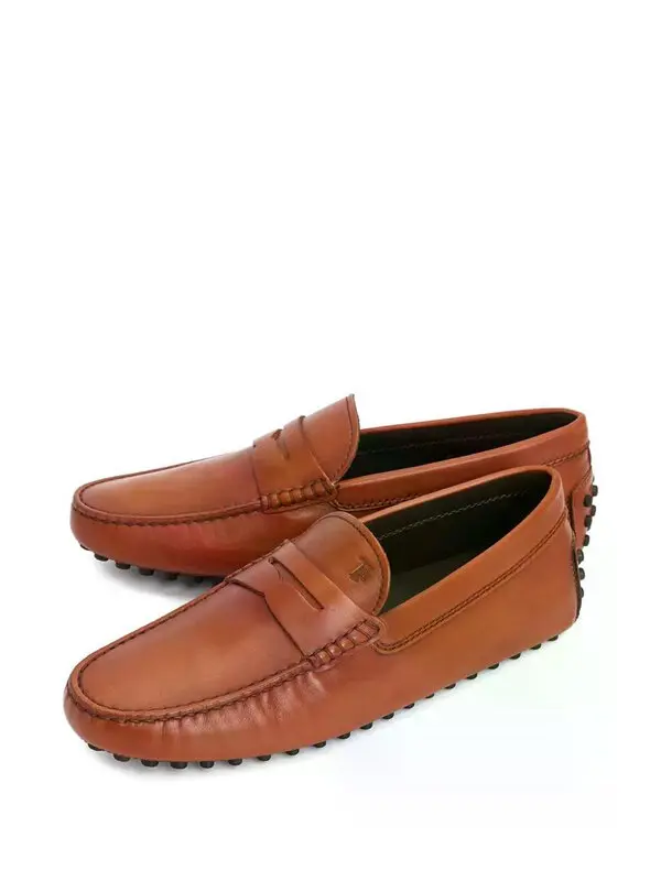 TOD'S Penny Stitched Loafers