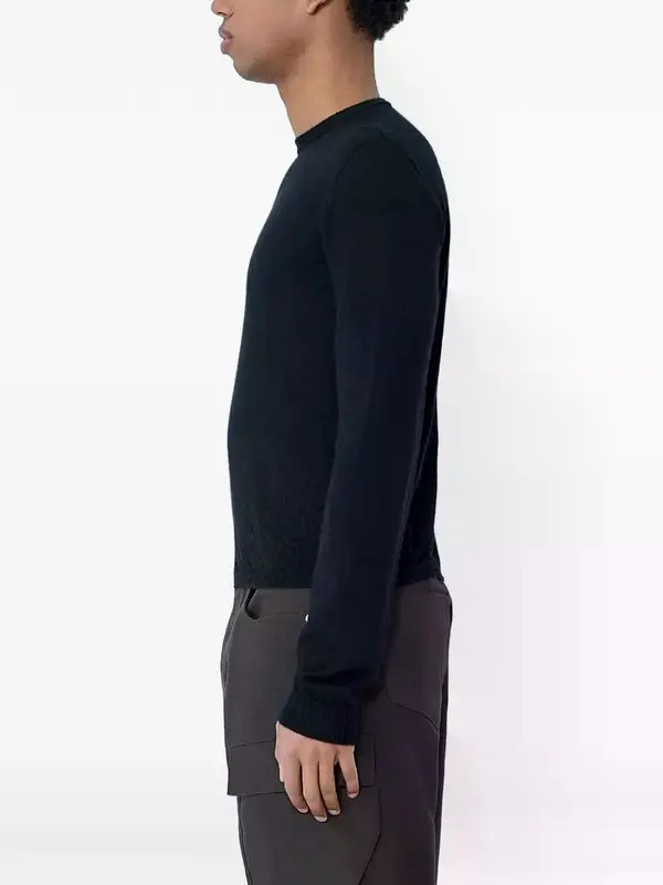Rick Owens Ribbed Crew-neck Sweater