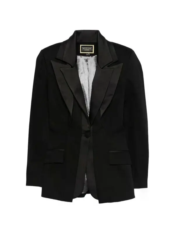 MITILIANE COUTURE Double Lapel Tuxedo Jacket