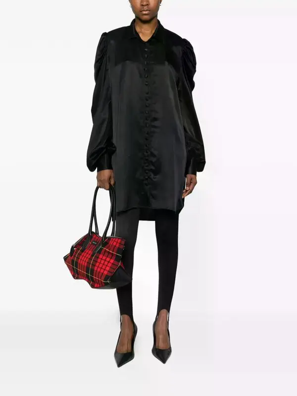MITILIANE COUTURE Oversized Silk Shirt
