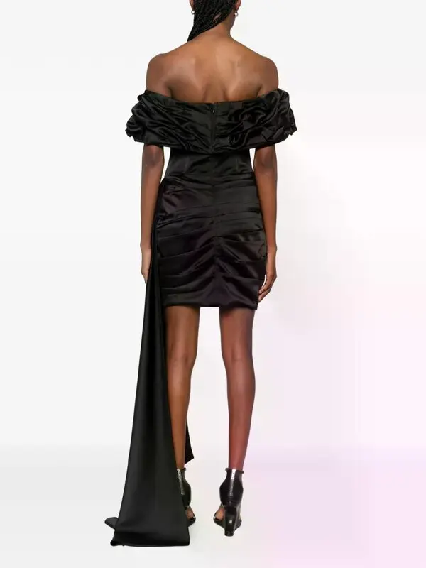 MITILIANE COUTURE Ruffled Train Dress