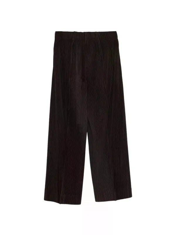 Issey Miyake Pleated Trousers - Brown
