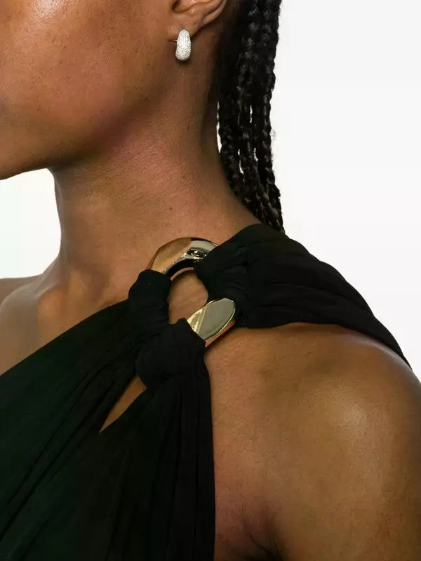 MITILIANE COUTURE Chain-link One-shoulder All-in-one