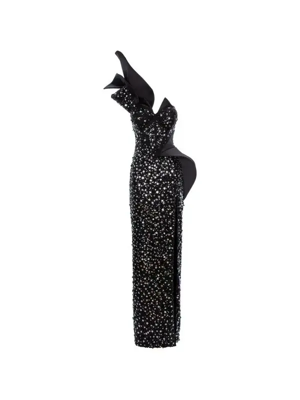 MITILIANE COUTURE Stella Sequins Maxi Dress