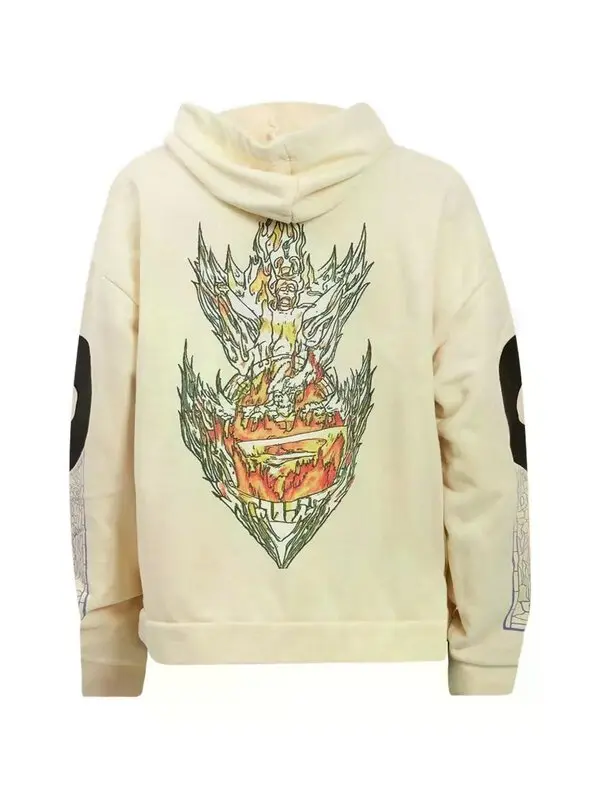 WHO DECIDES WAR Memories Zip-up - Neutrals
