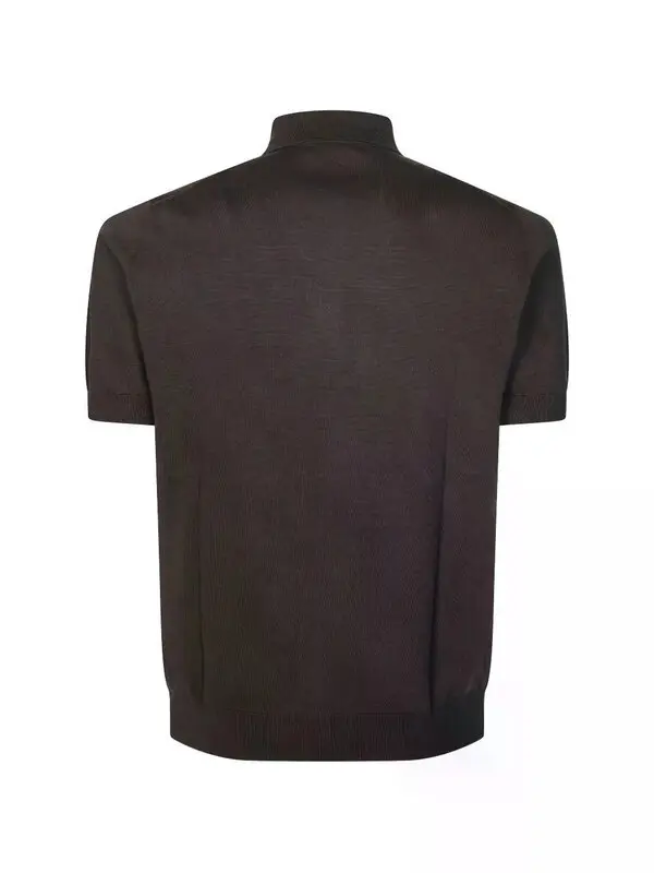 PAOLO PECORA Short-sleeves Polo Shirt - Brown