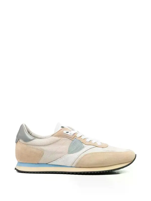 Philippe Model Triangle Logo Sneakers - Neutrals