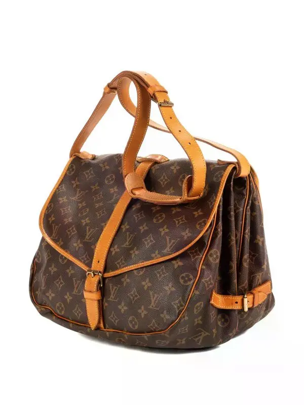 LOUIS VUITTON 35 Saumur Shoulder Bag