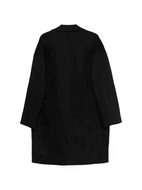 N°21 Double-breasted Woven Coat