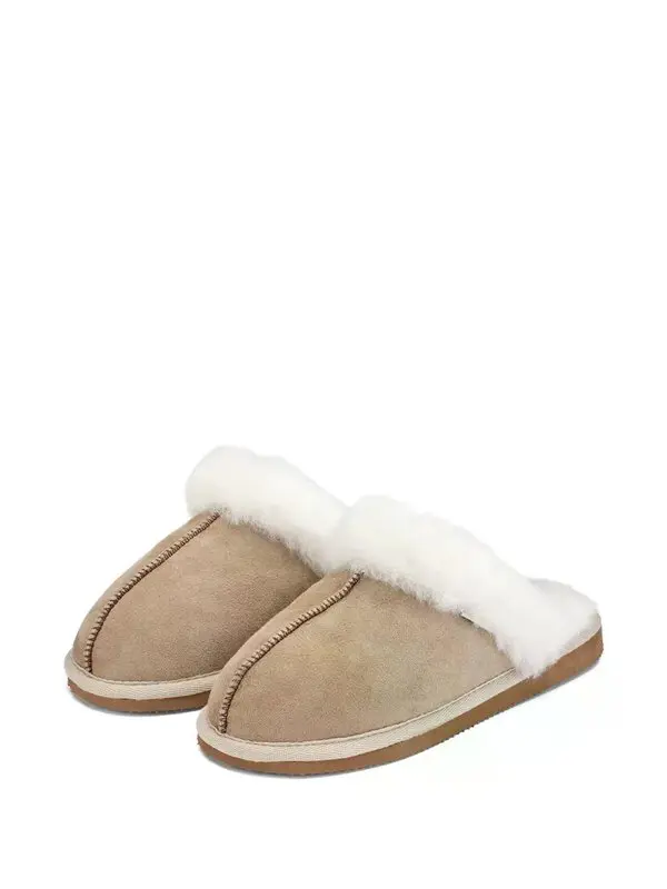 SHEPHERD Fur-trim Slippers
