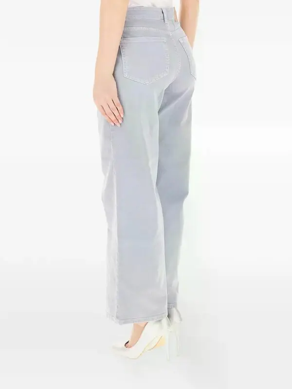 Max Mara Wide-leg Trousers - Blue