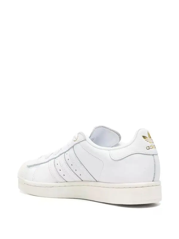 Adidas Superstar Lace-up Sneakers - White