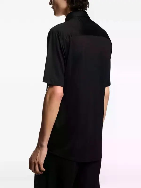 Emporio Armani Logo-detail Short-sleeve Shirt