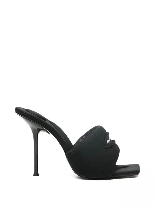Alexander Wang Square-toe Heeled Mules