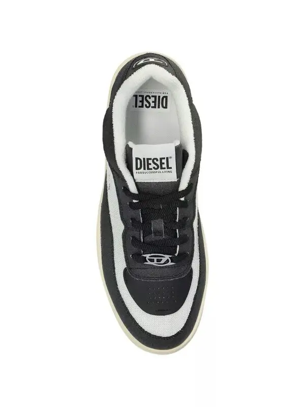 DIESEL® Oval Skate Sneakers - Black