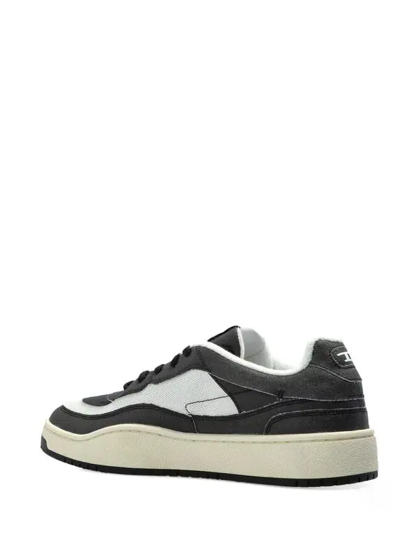 DIESEL® Oval Skate Sneakers - Black