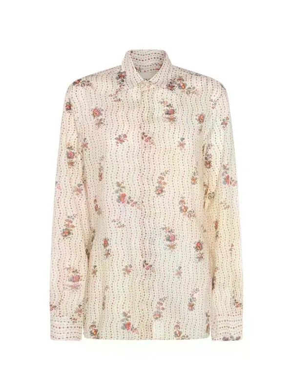 Valentino Garavani Floral Print Shirt