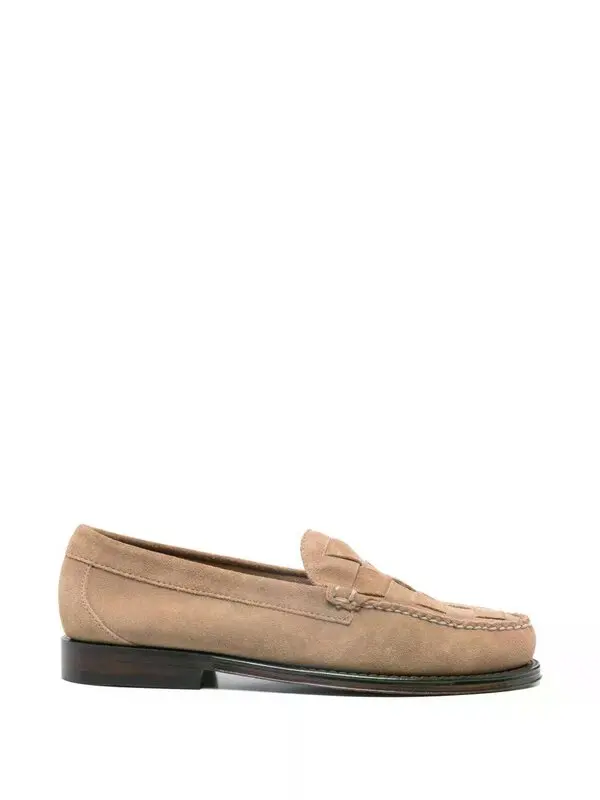G.H.BASS Woven Heritage Venetian Loafers - Neutrals