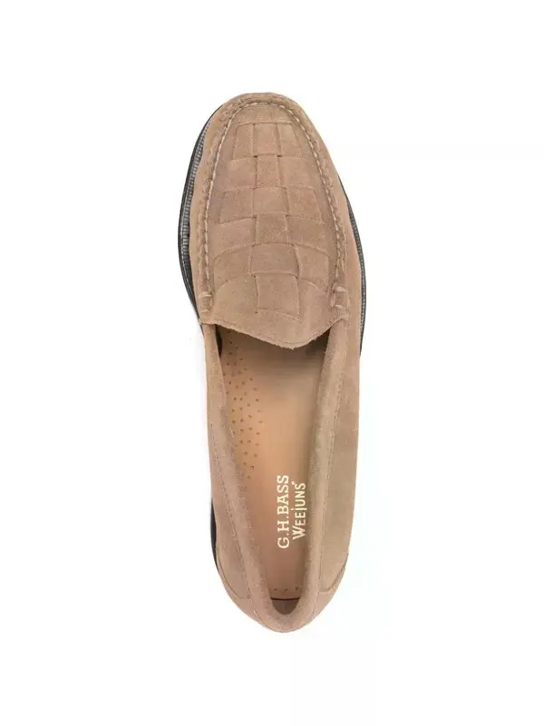 G.H.BASS Weejuns Venetian Weave Loafers - Neutrals