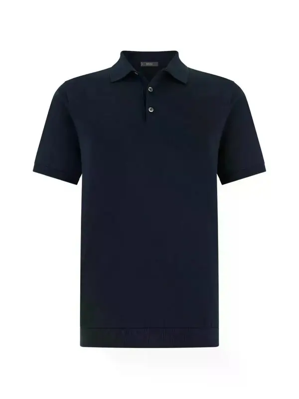 Boggi Milano Branded-button Polo Shirt