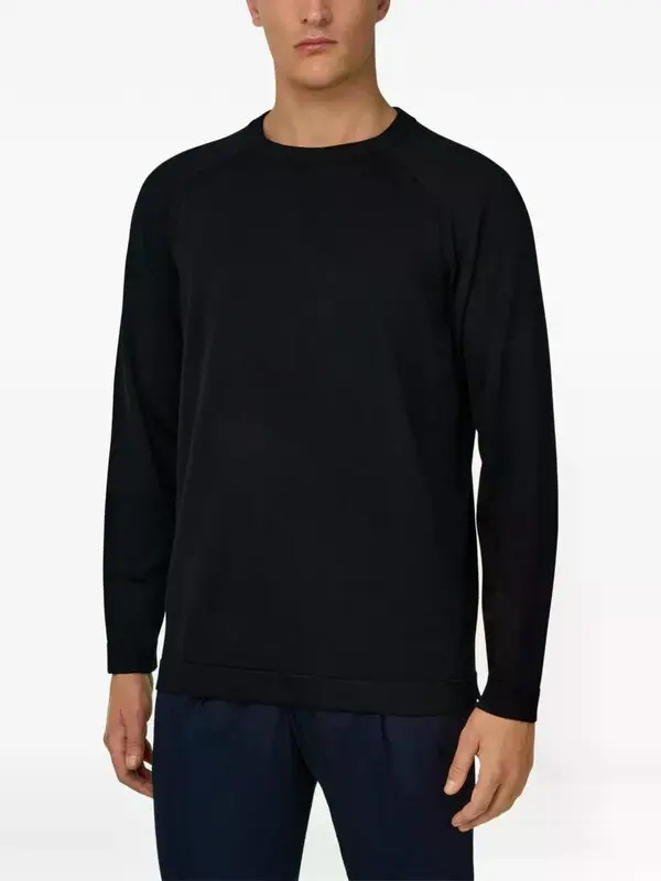 Boggi Milano Crew-neck Raglan-sleeve Sweater