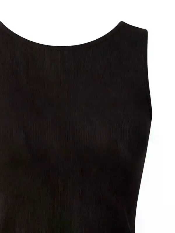 REFORMATION Monaco Reversible Tank Top - Black