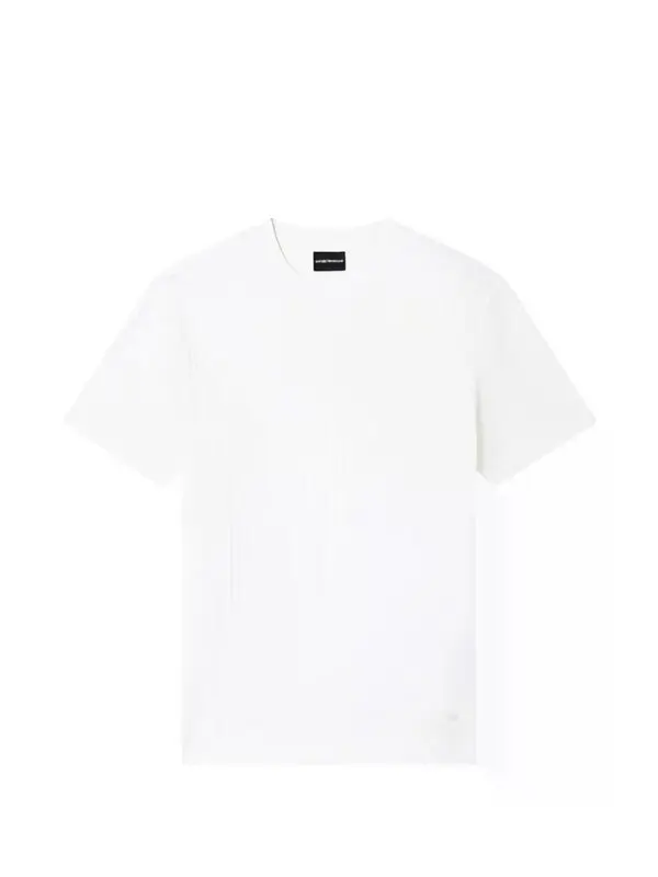Emporio Armani Textured T-shirt - White