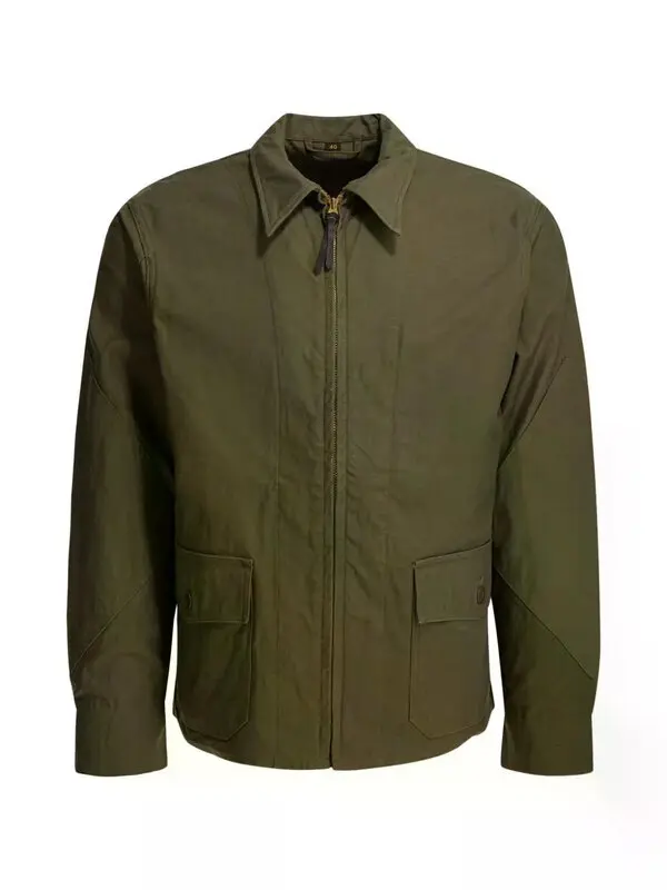 BUZZ RICKSON'S Zip-up Flap-pocket Shirt Jacket