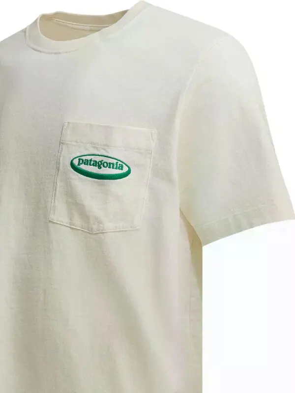 Patagonia Chest-pocket Logo-detail T-shirt - Neutrals