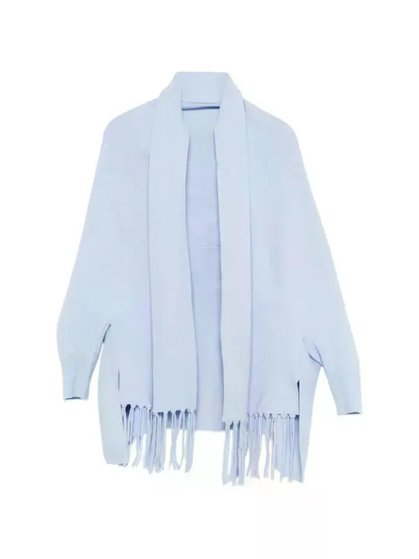 PHILO-SOFIE Fringe-detail Cardigan - Blue