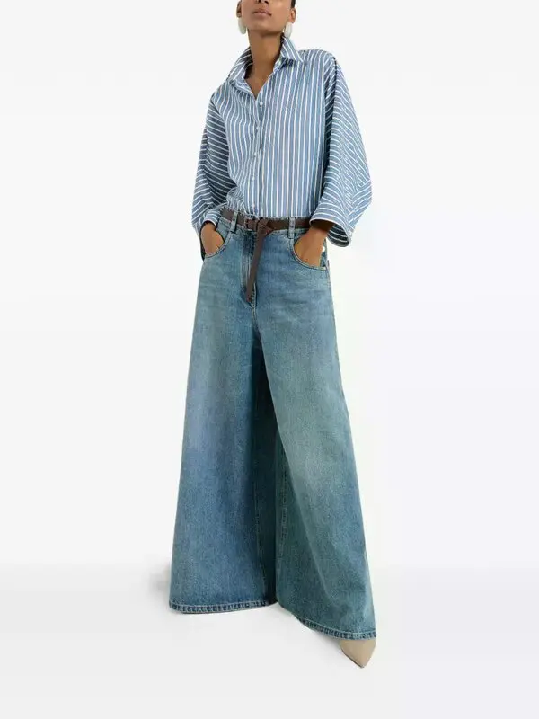 Brunello Cucinelli Wide-leg Jeans