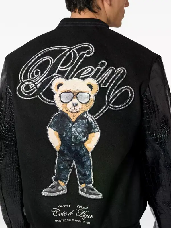 Philipp Plein Embroidered Bomber Jacket