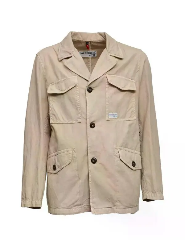FAY Patch Pocket Field Jacket