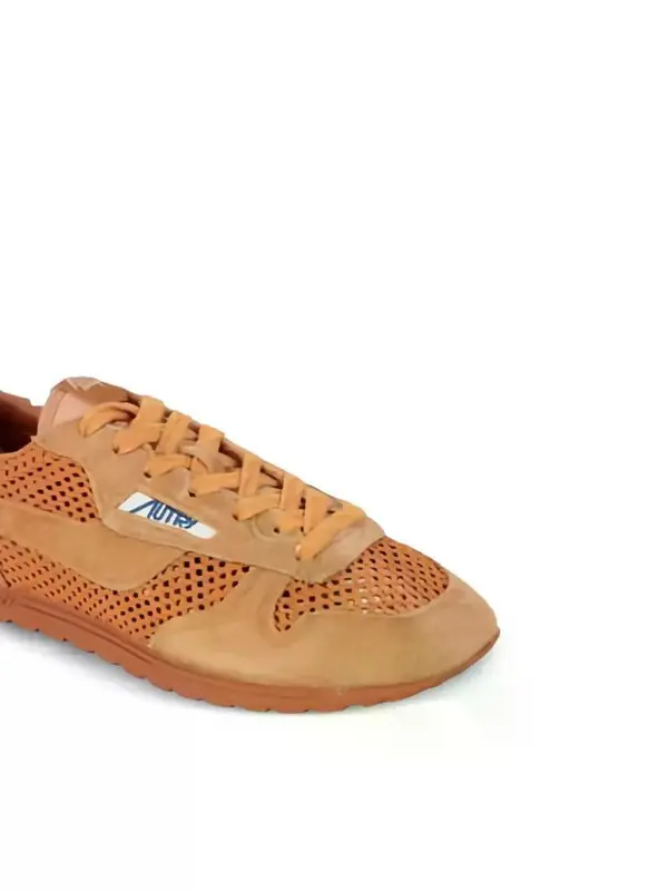AUTRY Windspin Logo-detail Sneakers - Brown