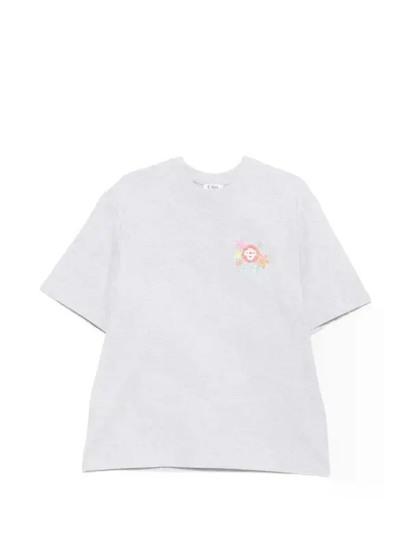 Casablanca Logo-print T-shirt - Grey