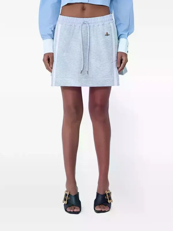 VIVIENNE WESTWOOD Side-stripes Mini Skirt